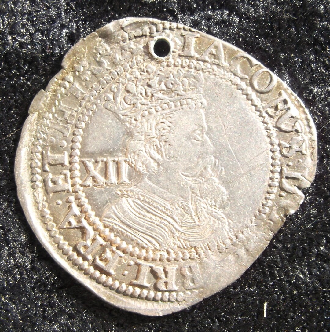King James I, Shilling, 1603-1625, Hammered Silver, Originator of the ...