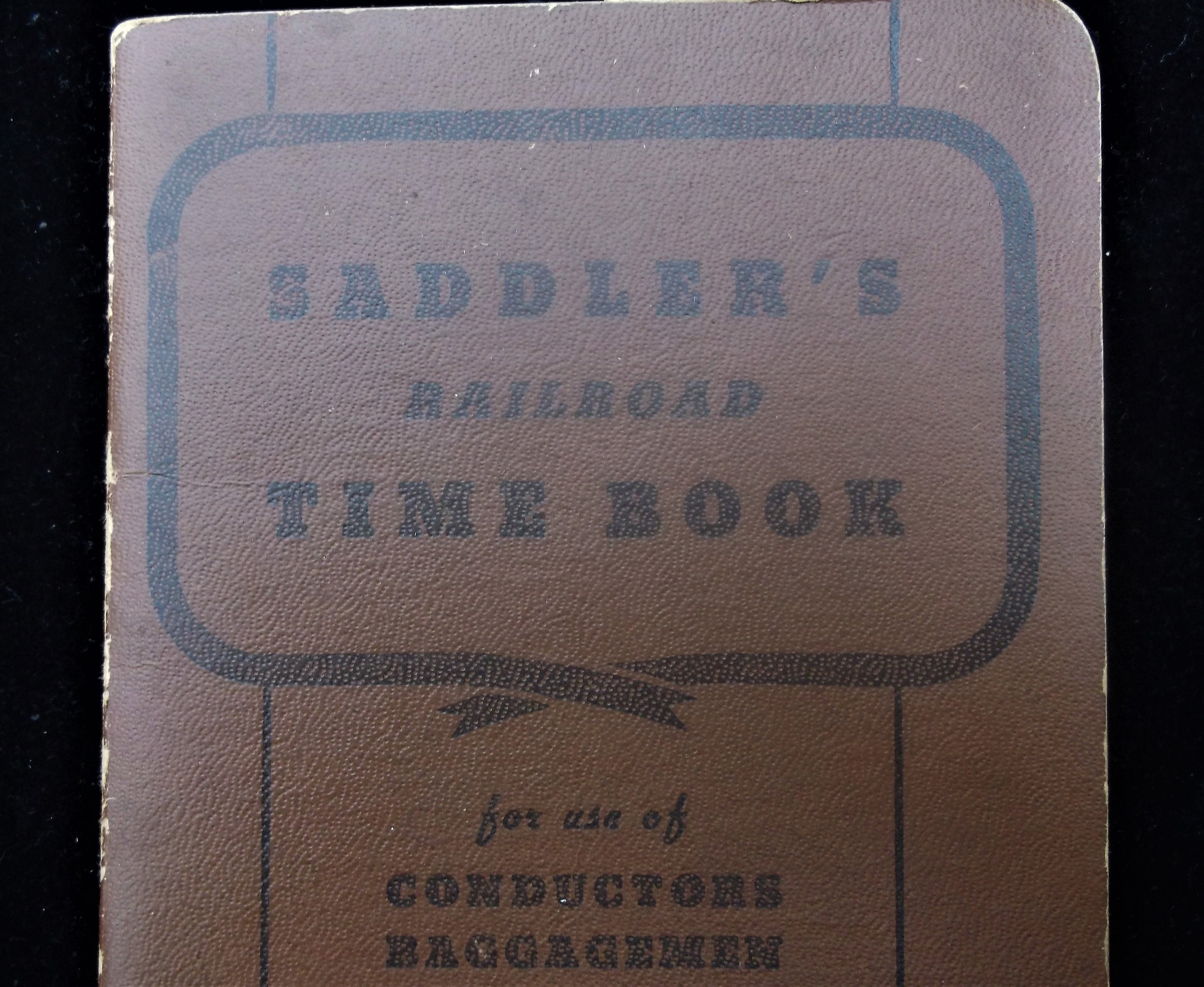 Pennsylvania Railroad Company, Completed Saddler's Railroad Time Book ...