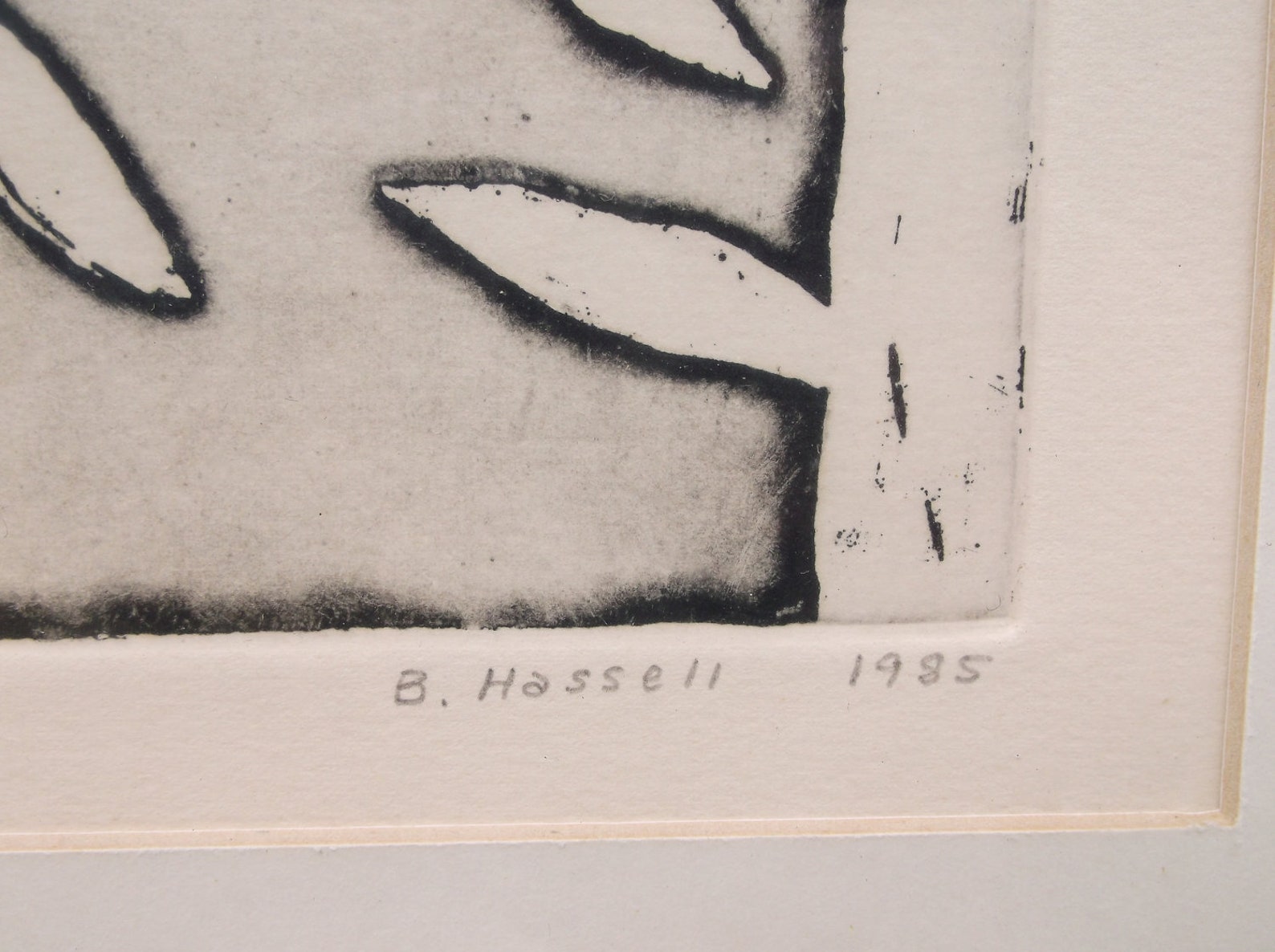 Billy Hassell, Artist, Engraving, Limited Edition, Walking on Thorns ...