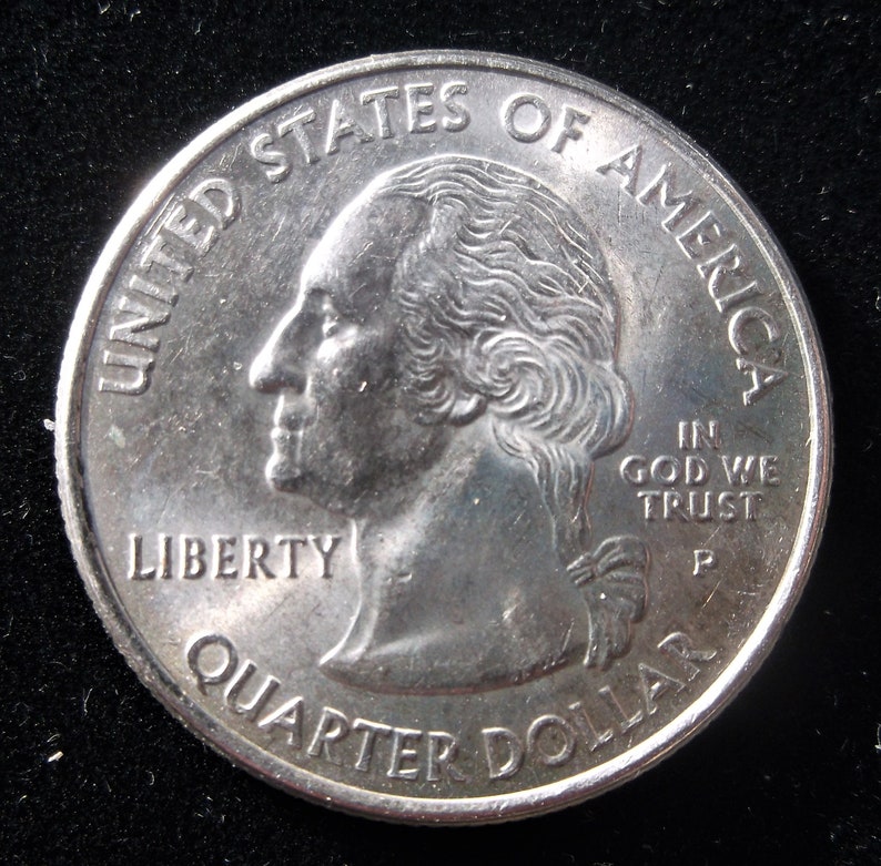 2001p North Carolina State Quarter Series, MS-65, First Flight, 1789 ...
