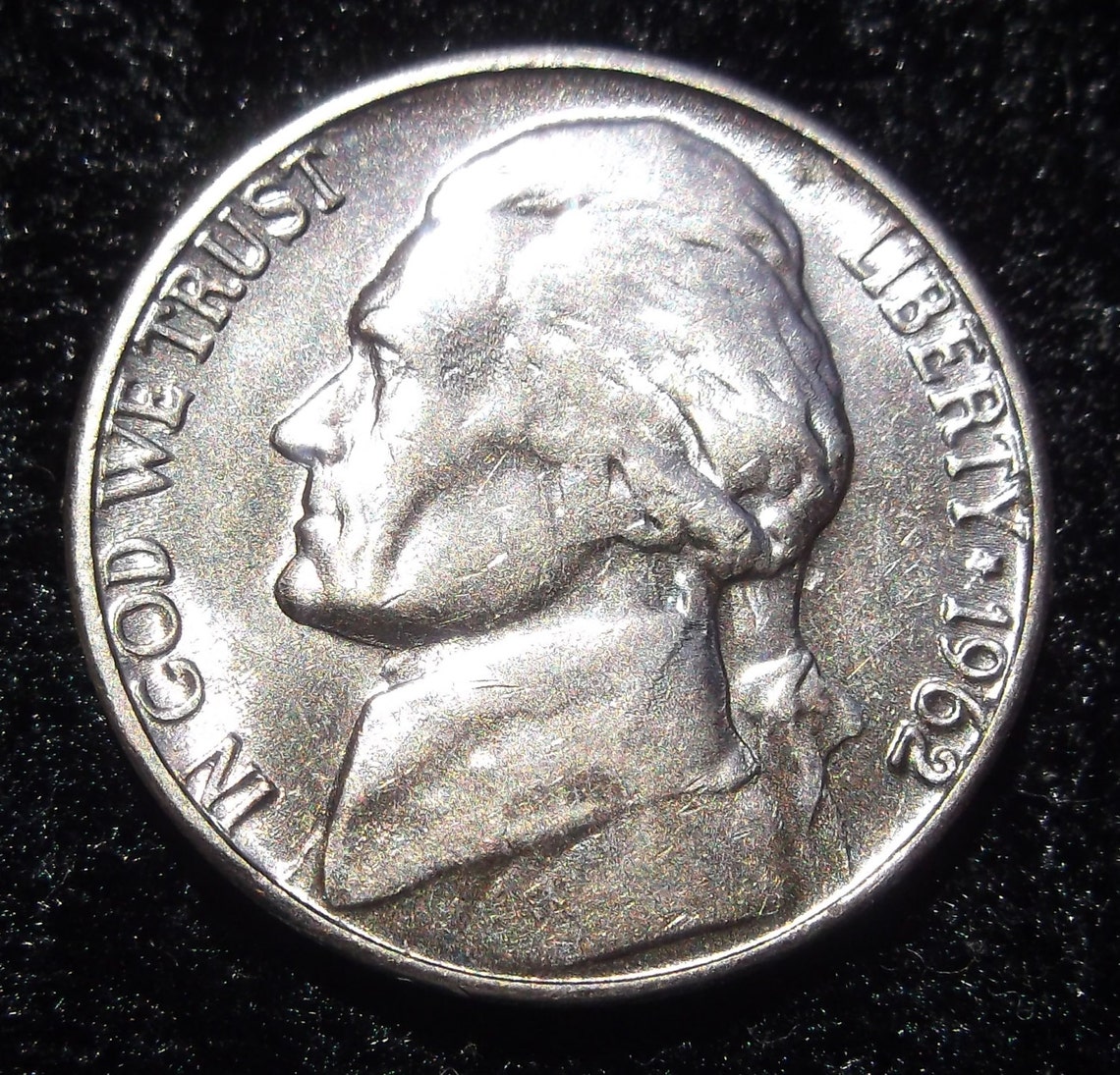 1962d, Jefferson Nickel, MS-64, Denver Mint, Partial Steps - Etsy