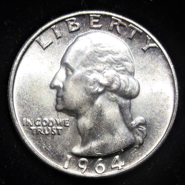 1964 Quarter No Mint Mark - Etsy