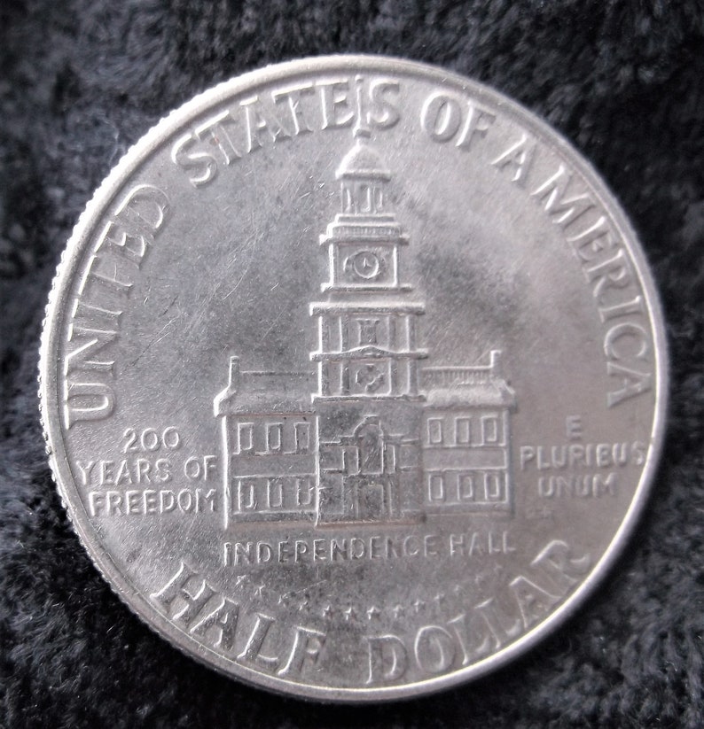 1776-1976d Kennedy Bicentennial Half Dollar, MS-63/64, Clad - Etsy