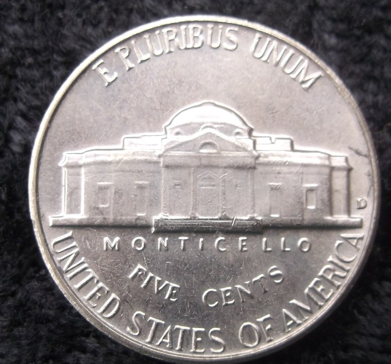 1964d Jefferson Nickel, Full Steps...super BUY - Etsy