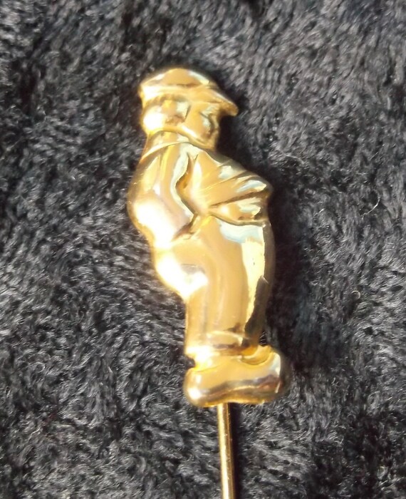 Vintage Dutch Boy, Stick Pin, tie pin, scarf pin, acc… - Gem
