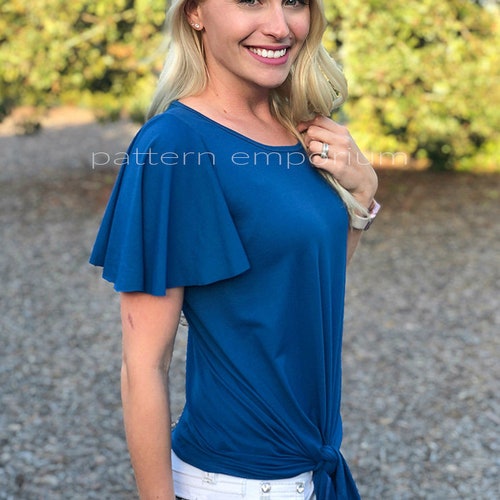 PDF Sewing Pattern Circle Blouse / Cape Top / Instant Digital - Etsy Canada