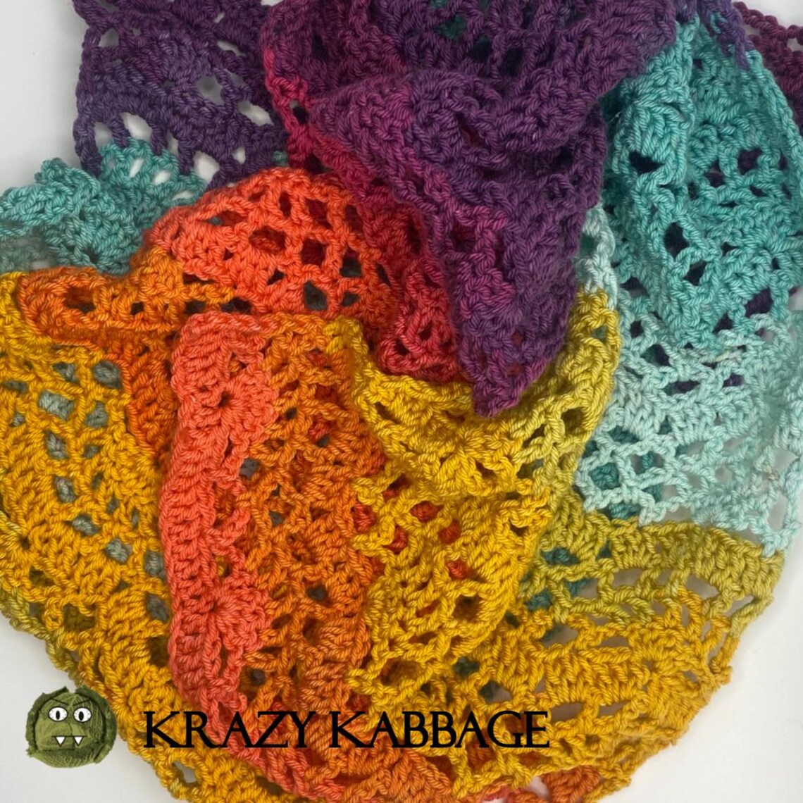Crochet Pattern - Lace Shell Scarf - PDF Pattern - Instant Download - Etsy