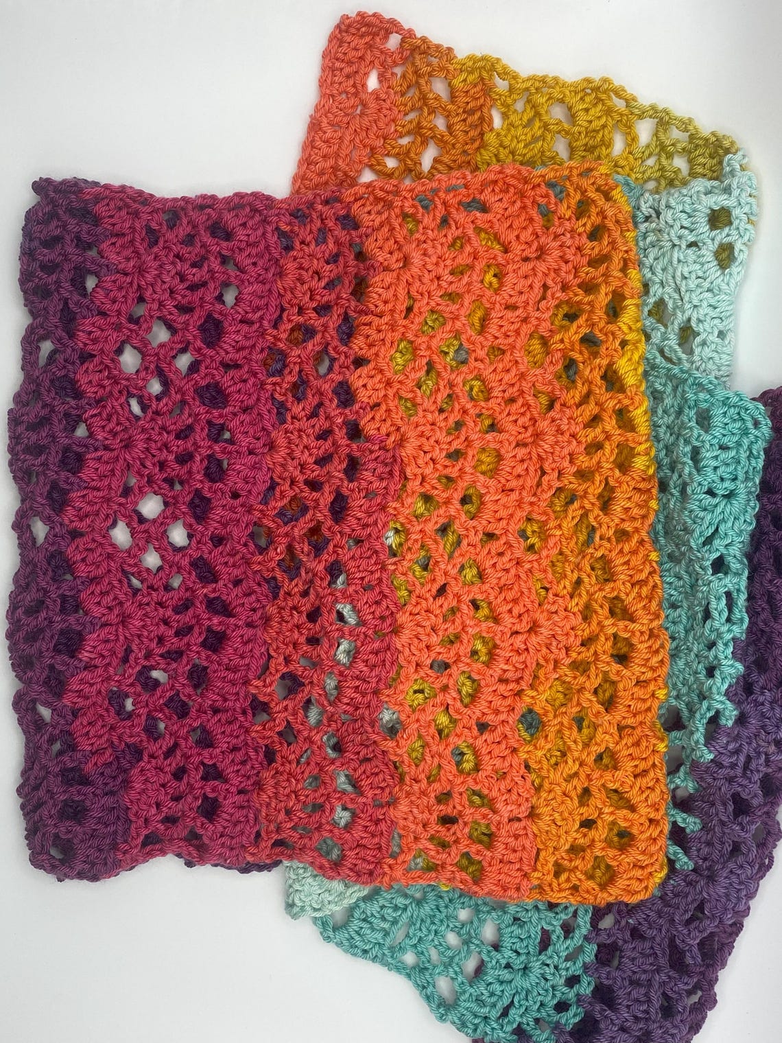 Crochet Pattern - Lace Shell Scarf - PDF Pattern - Instant Download - Etsy