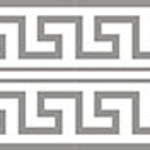 Stock Hand Roller - SD2235 Double Greek Key Handroller 2" X 3/4 ...