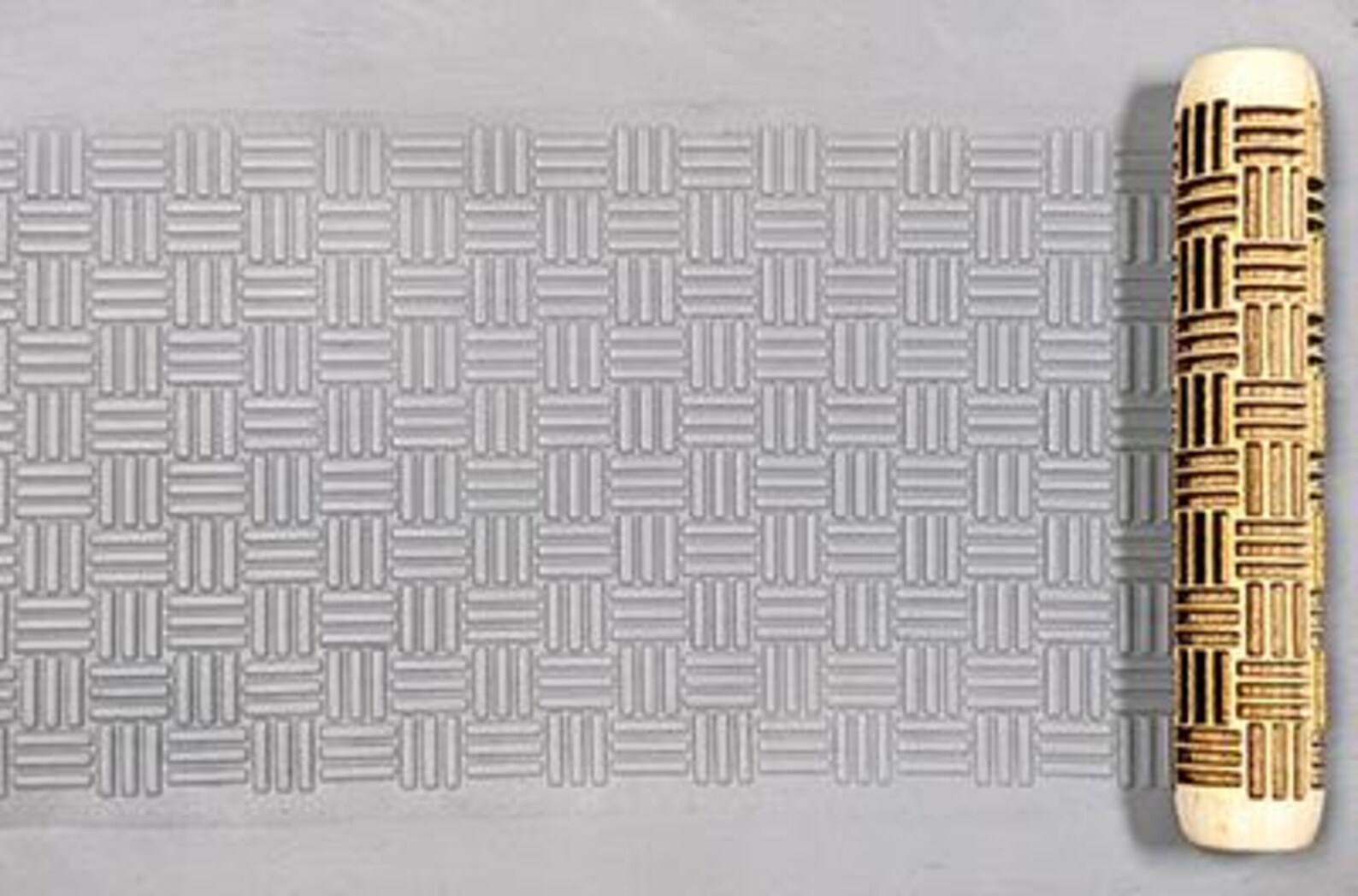 Stock Hand Roller - SD2070 Basket Weave Handroller (4" X 3/4" Diameter ...