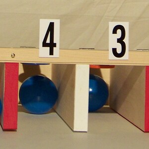 Shooting Gallery Carnival Game Tailgating Ball Roll Lawn - Etsy