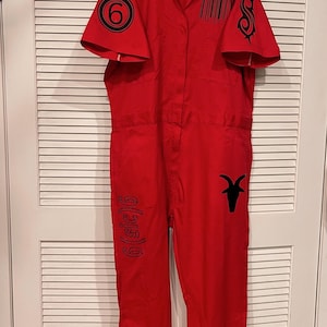 IRON-ON Vinyl Slipknot Jumpsuit Decals Patches Metal Battle Jacket Vest ...