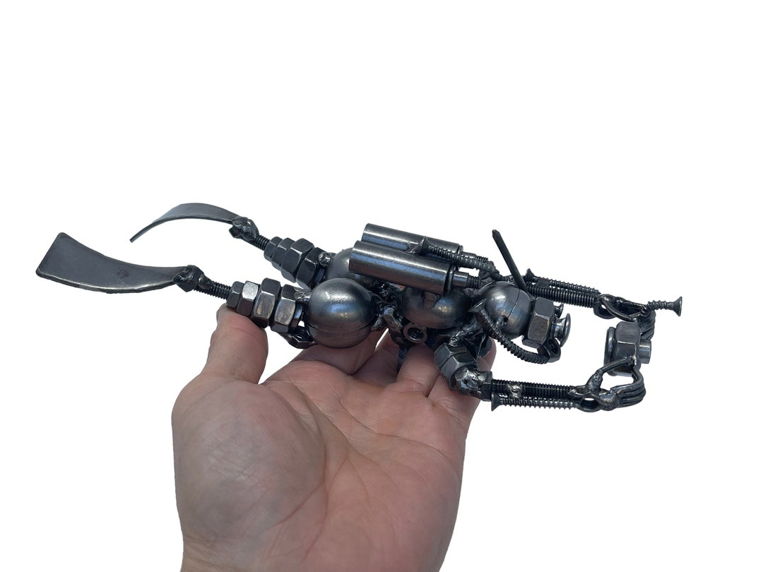 Scuba Diver Sculpture. 9 Inches Tall. 100% Handmade. All - Etsy