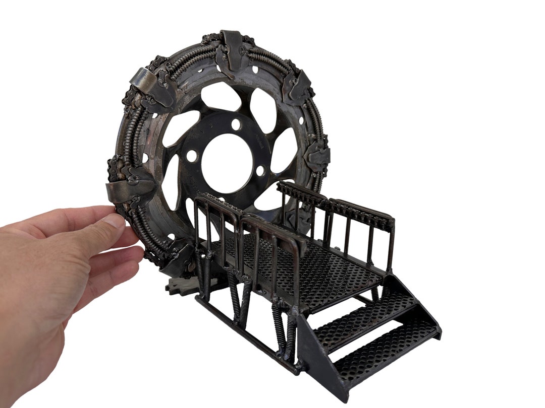 Stargate Inspired Sculpture. 9 Inches Tall. 100% Handmade. All Recycled ...