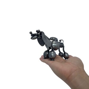 Cute Poodle Metal Sculpture. 3.5 Inches Tall. 100% Handmade. All ...