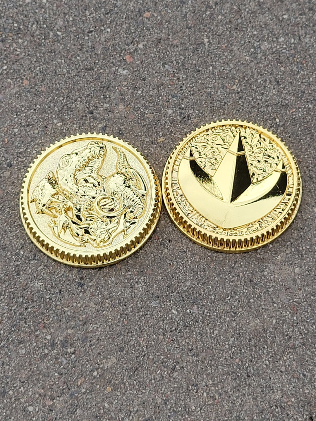 Dragon & Tribal-gold Coin Special Edition Set Legacy Master Morpher - Etsy
