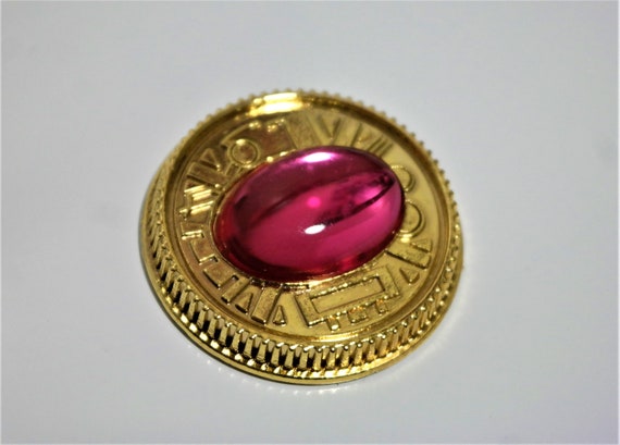 Pink Crystal Gem Gold Power Coin Made for Legacy Master - Etsy