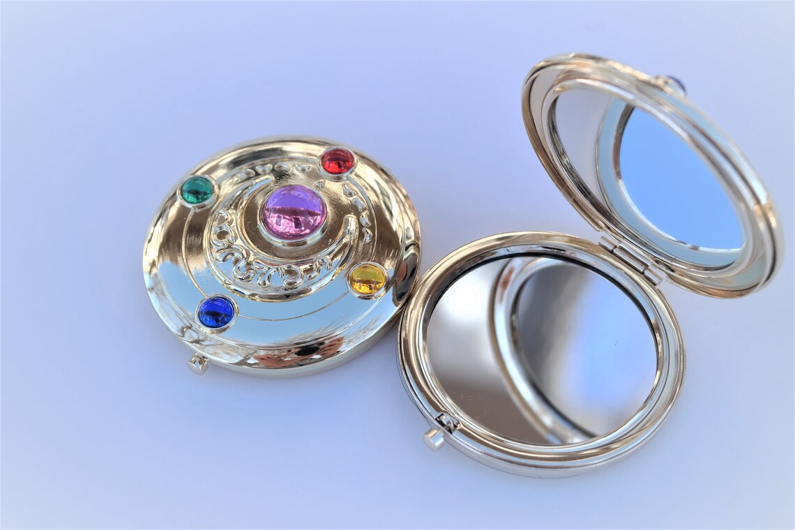 Sailor Moon Original Compact Mirror Brooch Locket Cosplay Prop - Etsy