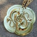Double Dragon Gold Medallion Cosplay Prop Metal Necklace - Etsy