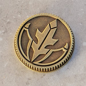 Hybrid/gold Team Set of 2 Power Coins Prop Gold & Weathered Made for ...