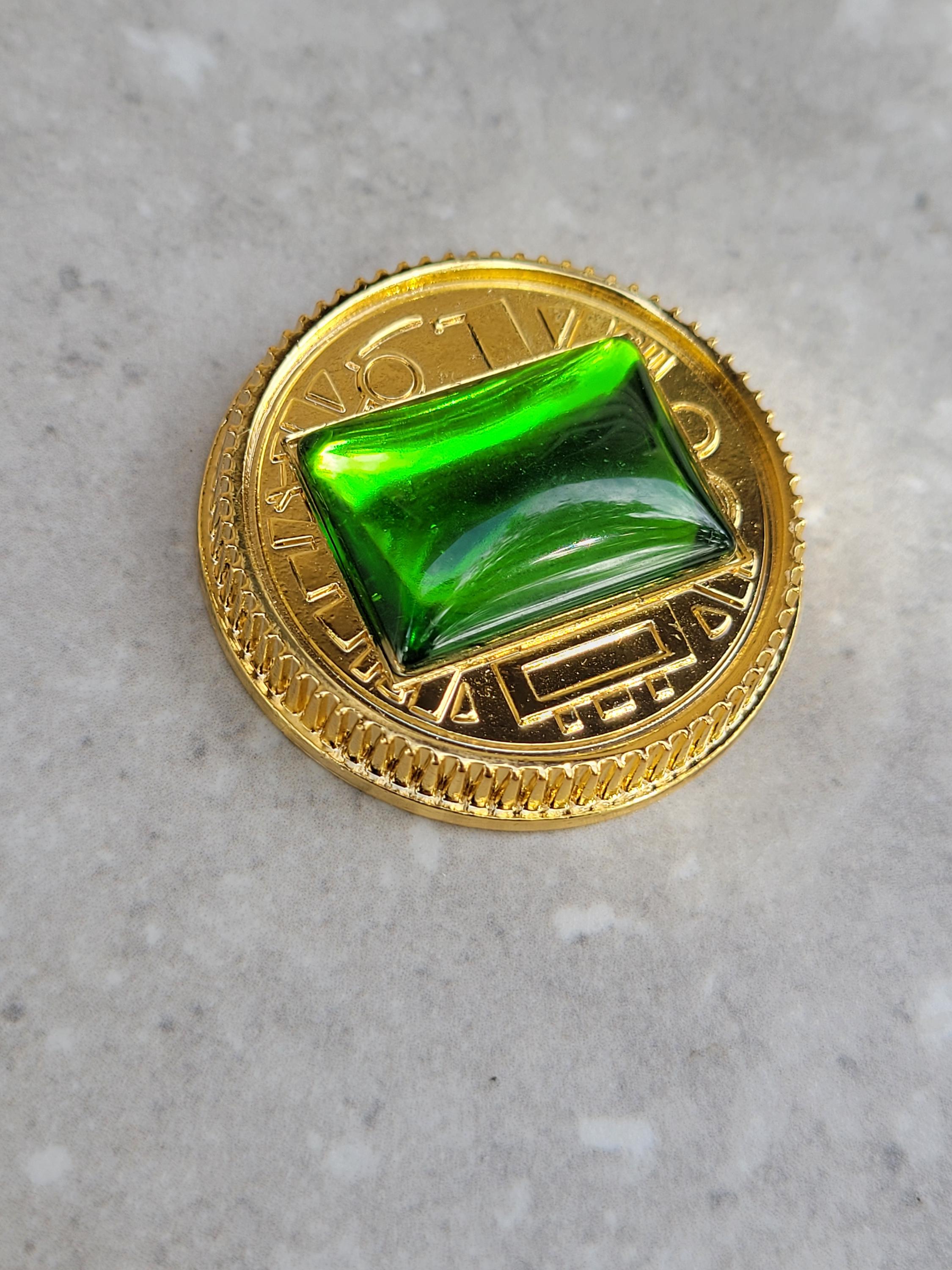 Six Zeo Crystal Ranger Coin Set of 6 Gold for Bandai Power Legacy ...