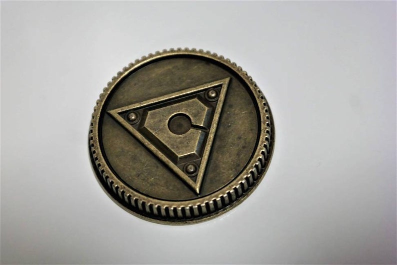 Power Legacy Turbo Ranger Coin Cosplay Prop Weathered - Etsy
