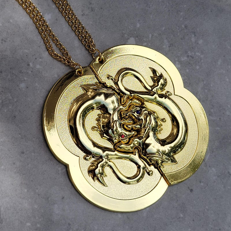 Dragon Medallion - Etsy