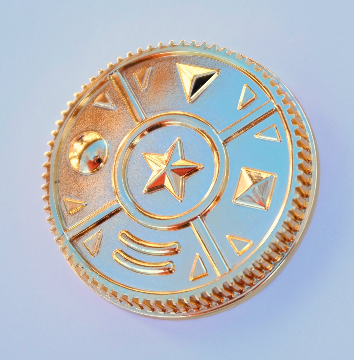 Zeo Tribal Legacy Power Coin-gold Prop Cosplay Master Morpher | Etsy