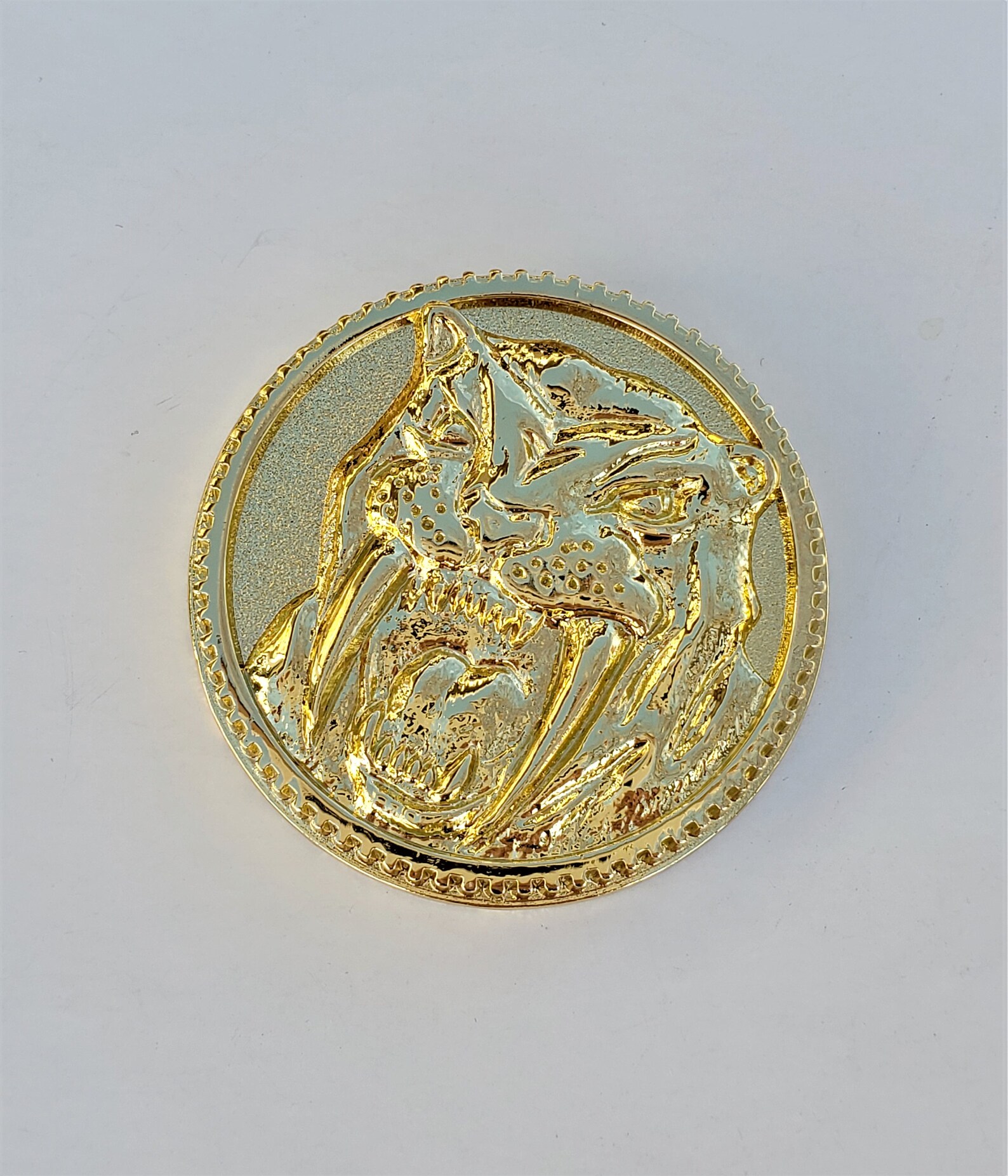 Saber Tooth Tiger Legacy Power Coin-gold Dino Legacy Master Morpher ...