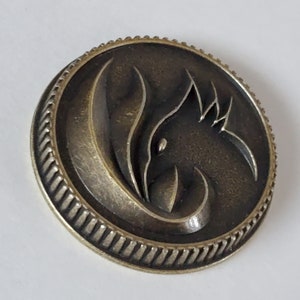 Blazing Phoenix Legacy Coin Weathered Made for Bandai Legacy Morpher - Etsy