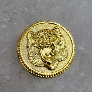 Ninja Ninjetti Gold BEAR Power Coin Legacy Morpher Prop - Etsy