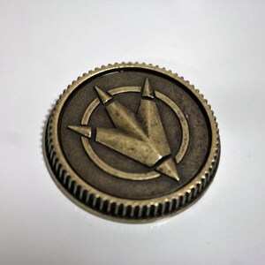 Dino Thunder Black Ranger Weathered Coin Power Legacy Master | Etsy