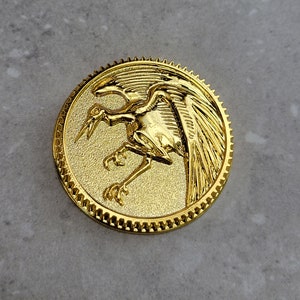 Ninja Ninjetti Gold CRANE Power Coin Legacy Morpher Prop - Etsy