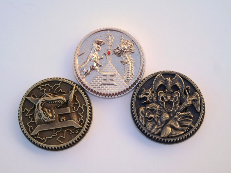 Ultimate Ranger/ninja Tribal & Ultimate Gem Legacy Coins Set - Etsy