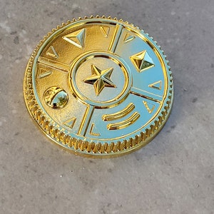 Tribal Zeo Set of 2 Power Coins Prop Gold & Weathered Ranger 2013 ...