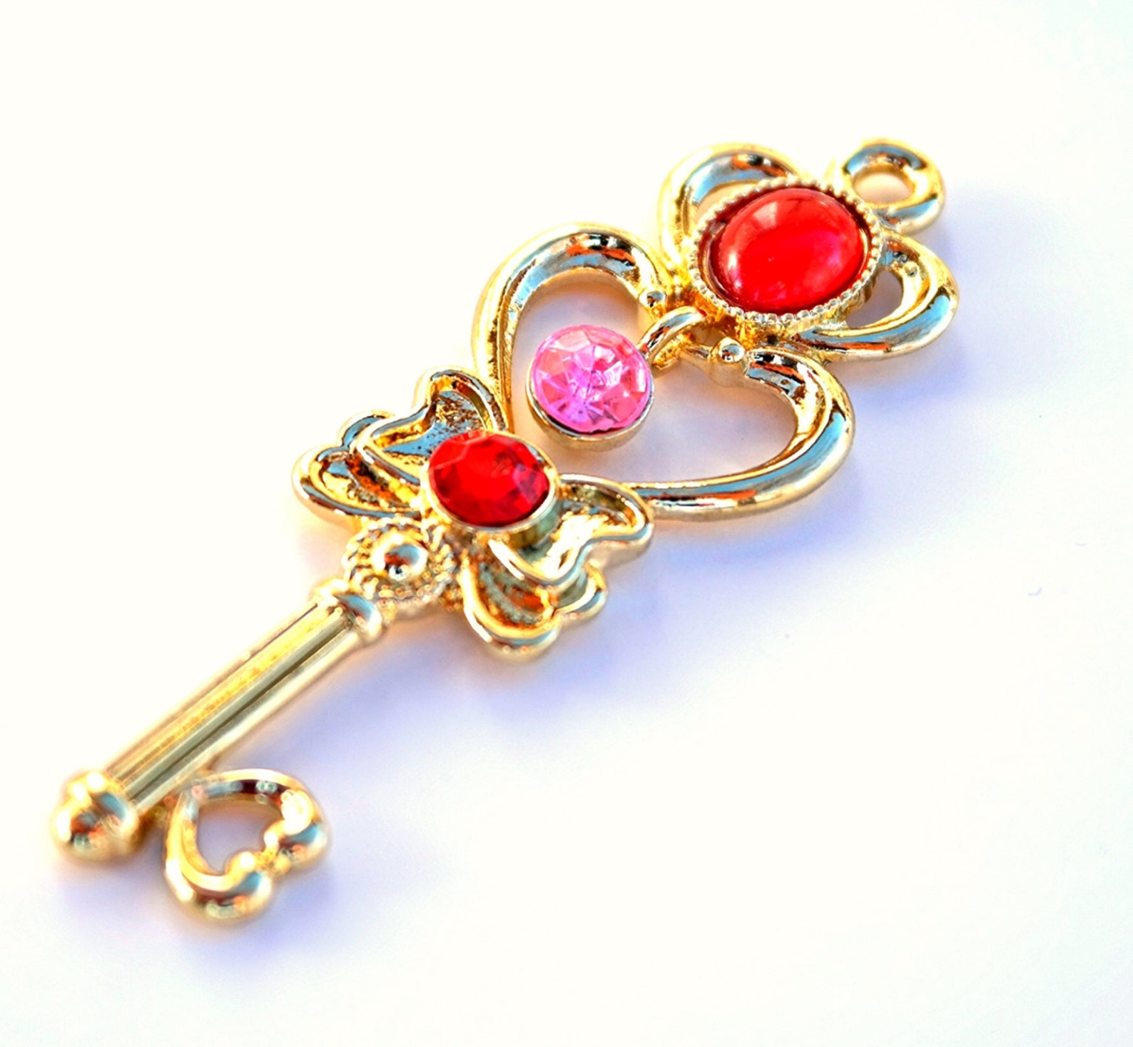 Sailor Moon R Time Key Crystals Chibiusa Chibi-moon Pluto Rini Cosplay ...