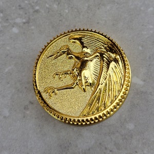Ninja Ninjetti Gold CRANE Power Coin Legacy Morpher Prop - Etsy