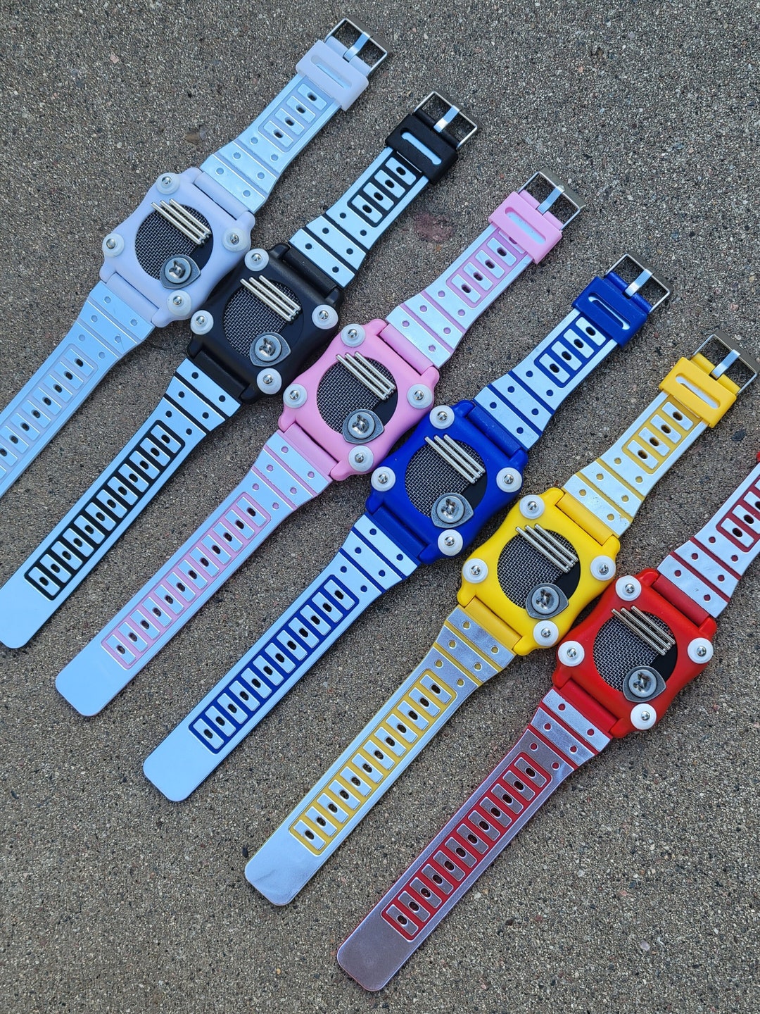 Set of 6 Movie Communicators Power Bracelets Prop for Cosplay by ...