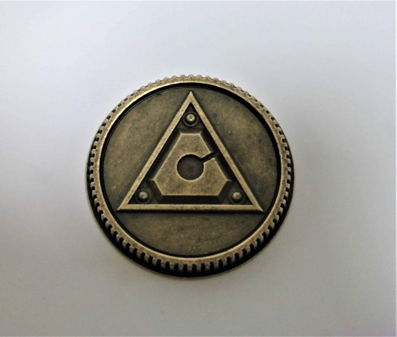 Power Legacy Turbo Ranger Coin Cosplay Prop Weathered - Etsy