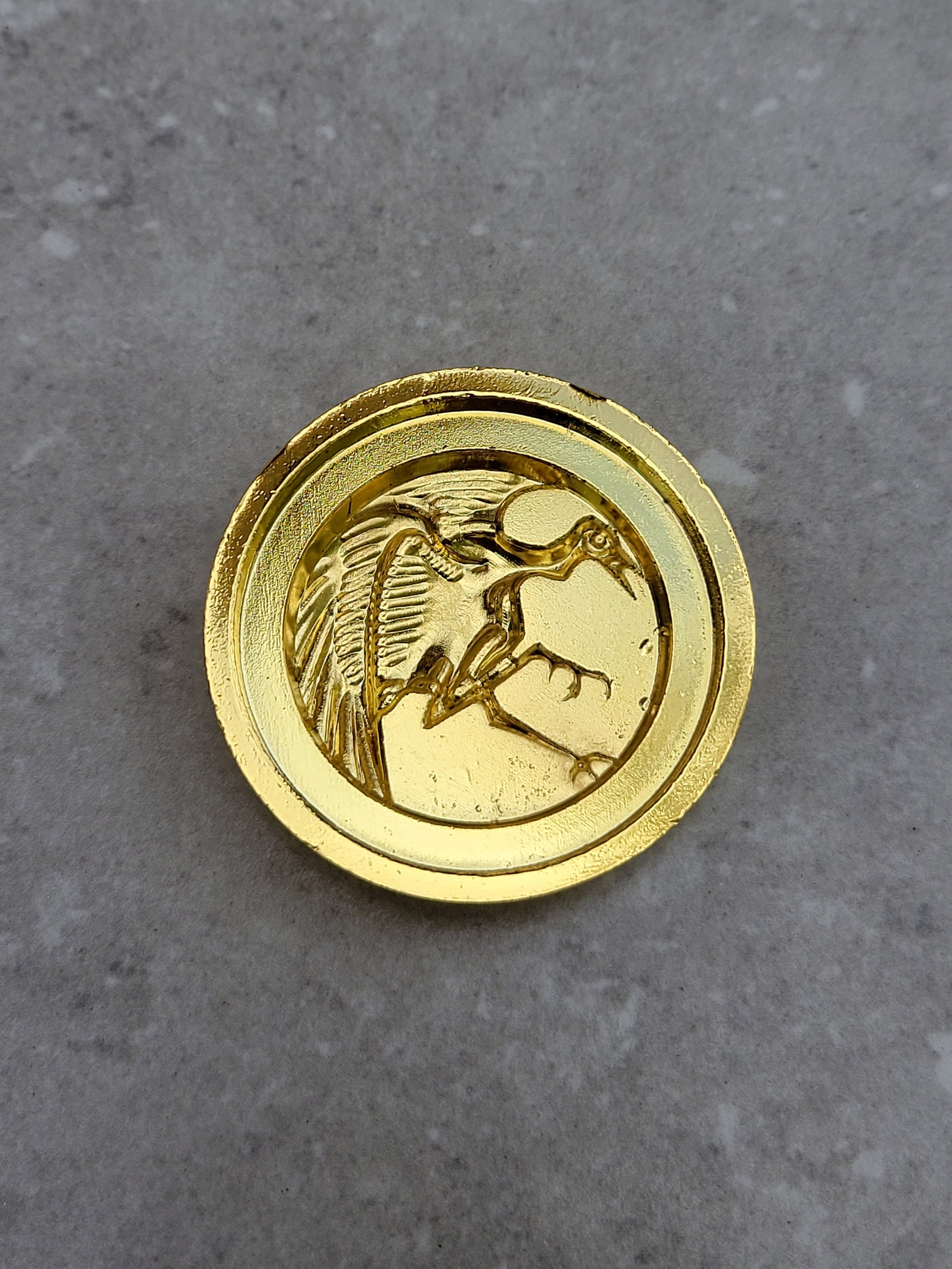 Ninja Ninjetti Gold CRANE Power Coin Legacy Morpher Prop - Etsy