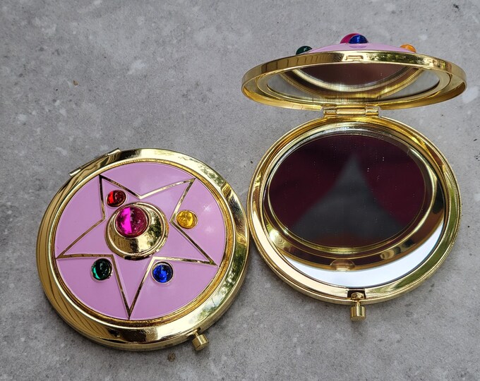 Sailor Moon Capsule Good Gashapon Compact Deep Aqua Mirror Sailor ...