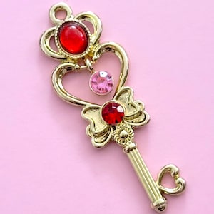 Sailor Moon R Time Key Crystals Chibiusa Chibi-moon Pluto Rini Cosplay ...