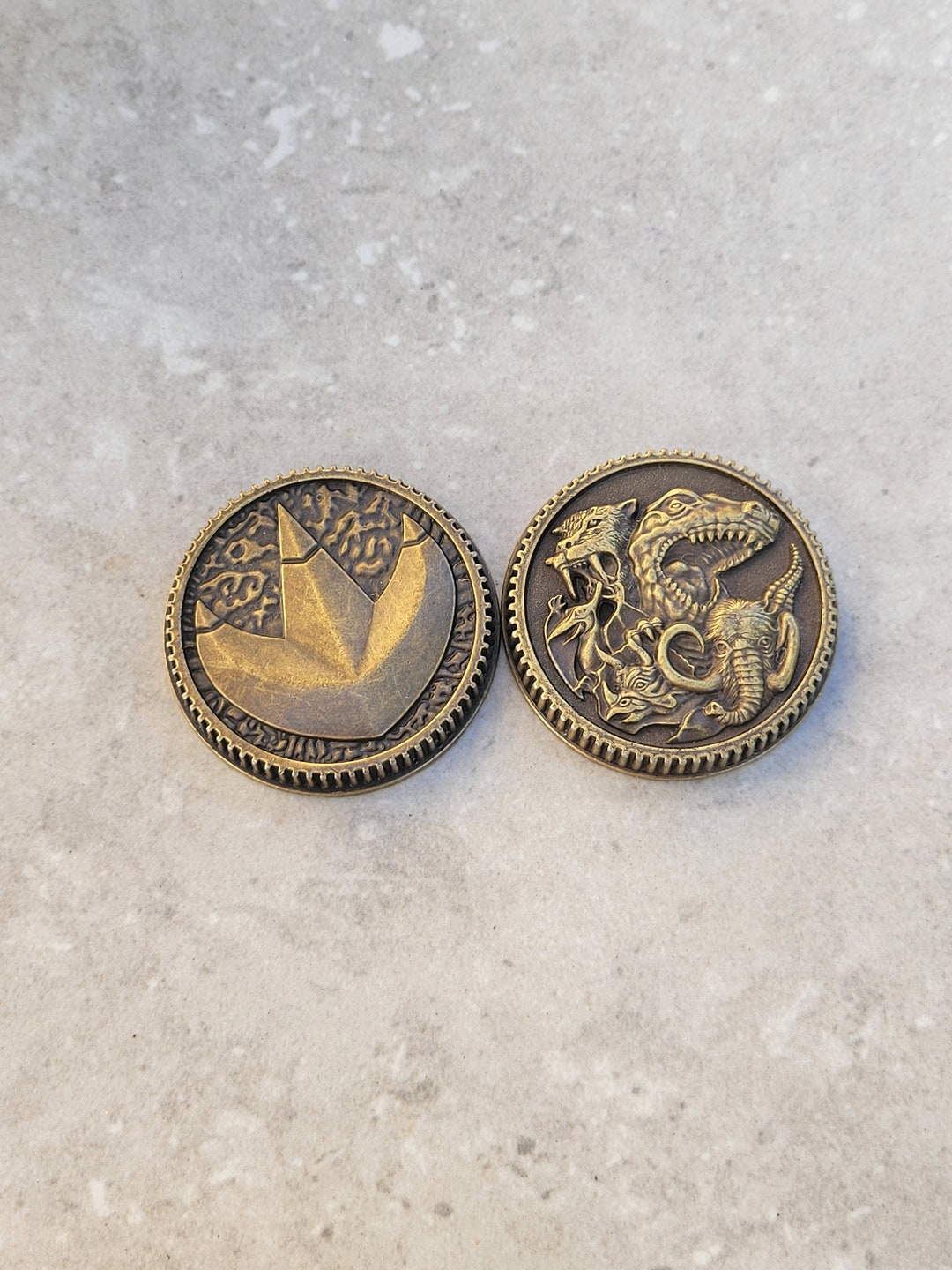 Legacy Dragon & Tribal Coin Set-weathered-special Edition for Legacy ...