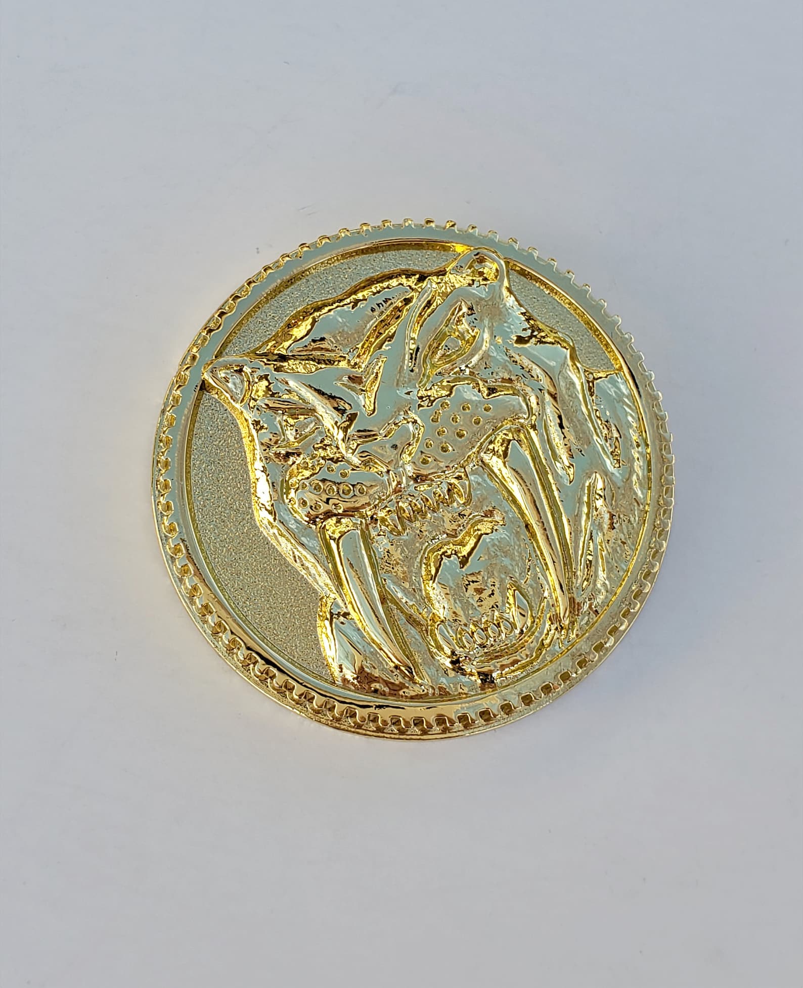 Saber Tooth Tiger Legacy Power Coin-gold Dino Legacy Master Morpher ...