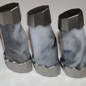 Grey Graphite Energem Dino Crystal - Etsy