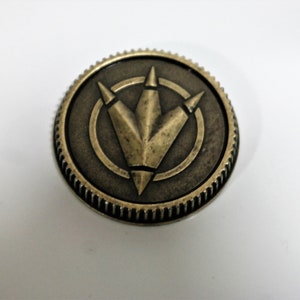 Dino Thunder Black Ranger Weathered Coin Power Legacy Master | Etsy