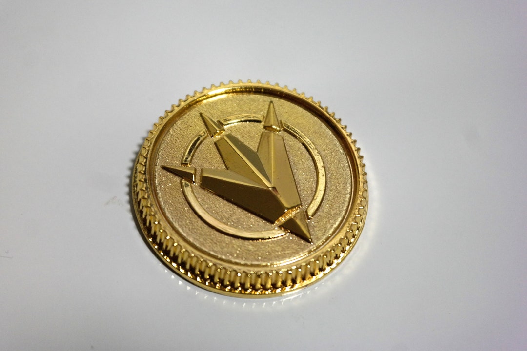 Dino Thunder Black Ranger Gold-coin Power Legacy Master Morpher Cosplay ...