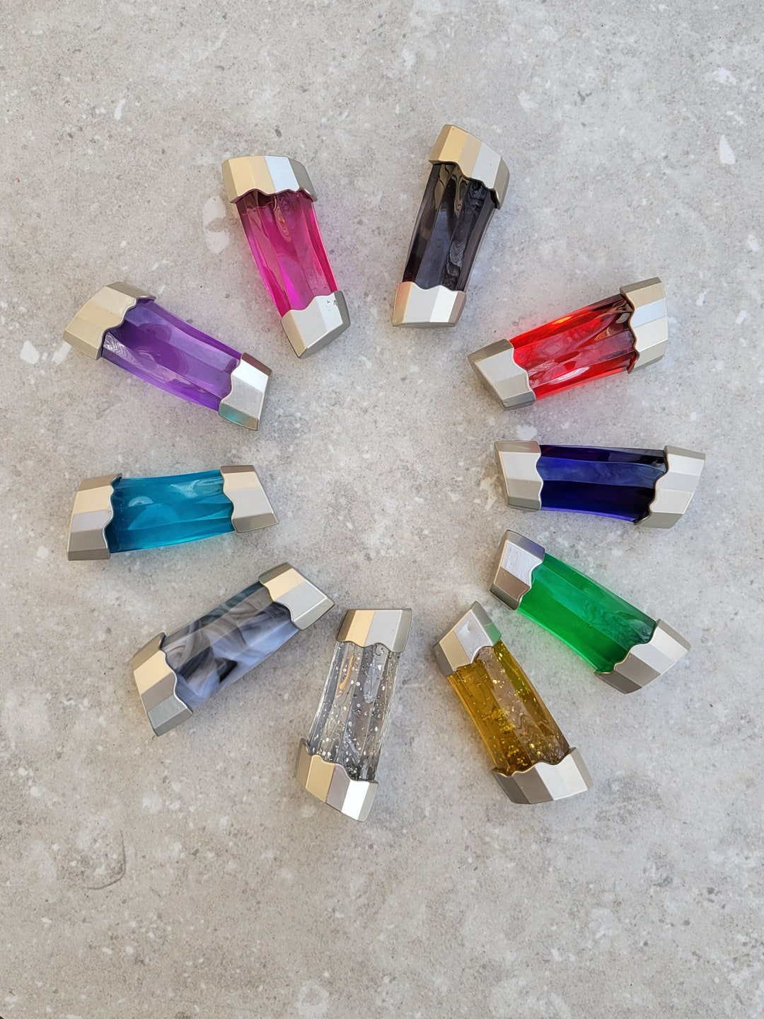 Flawed Power Energem Set of 10 Ranger Dino Crystal - Etsy