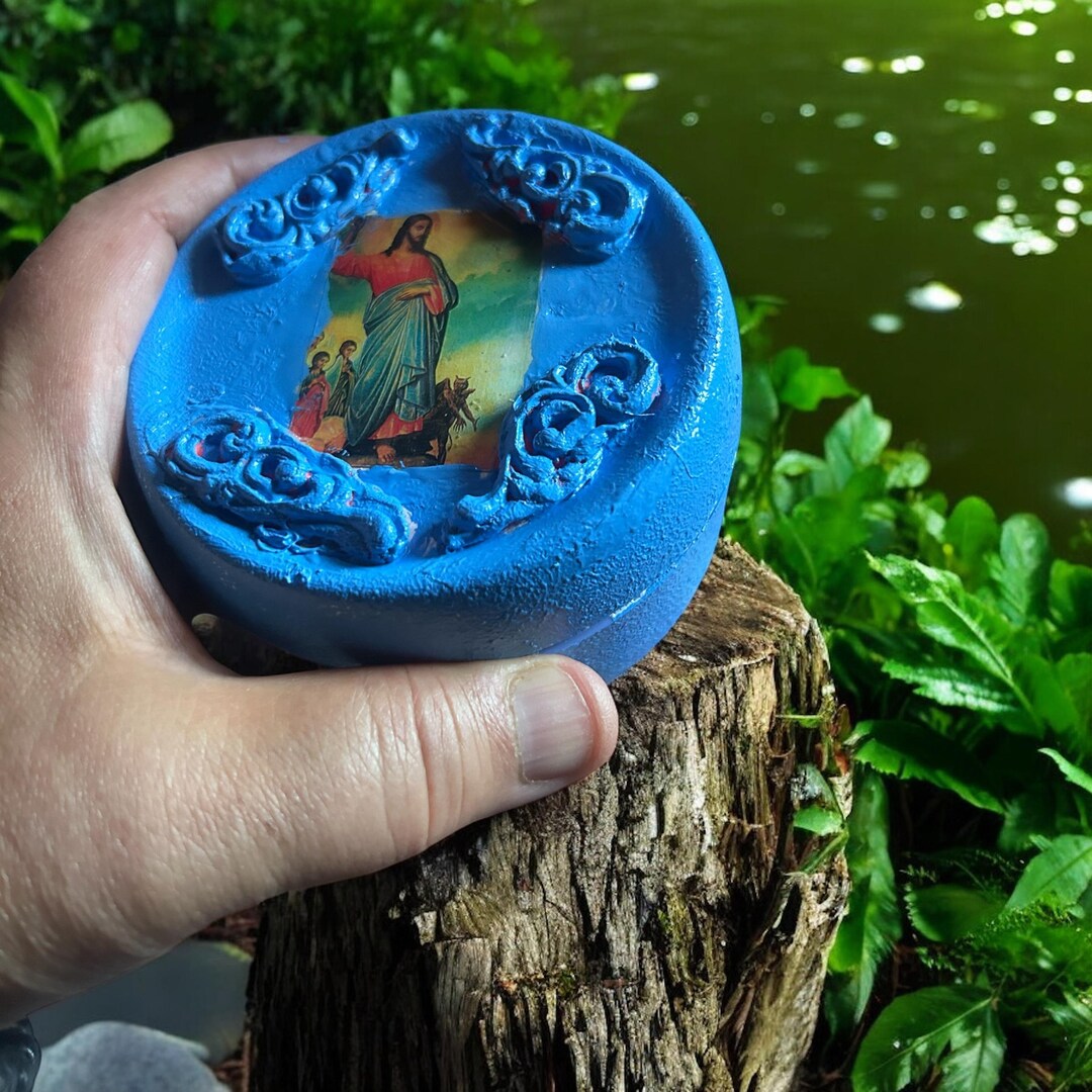 Handmade Reliquary With Stone From Mount of Temptation - Etsy