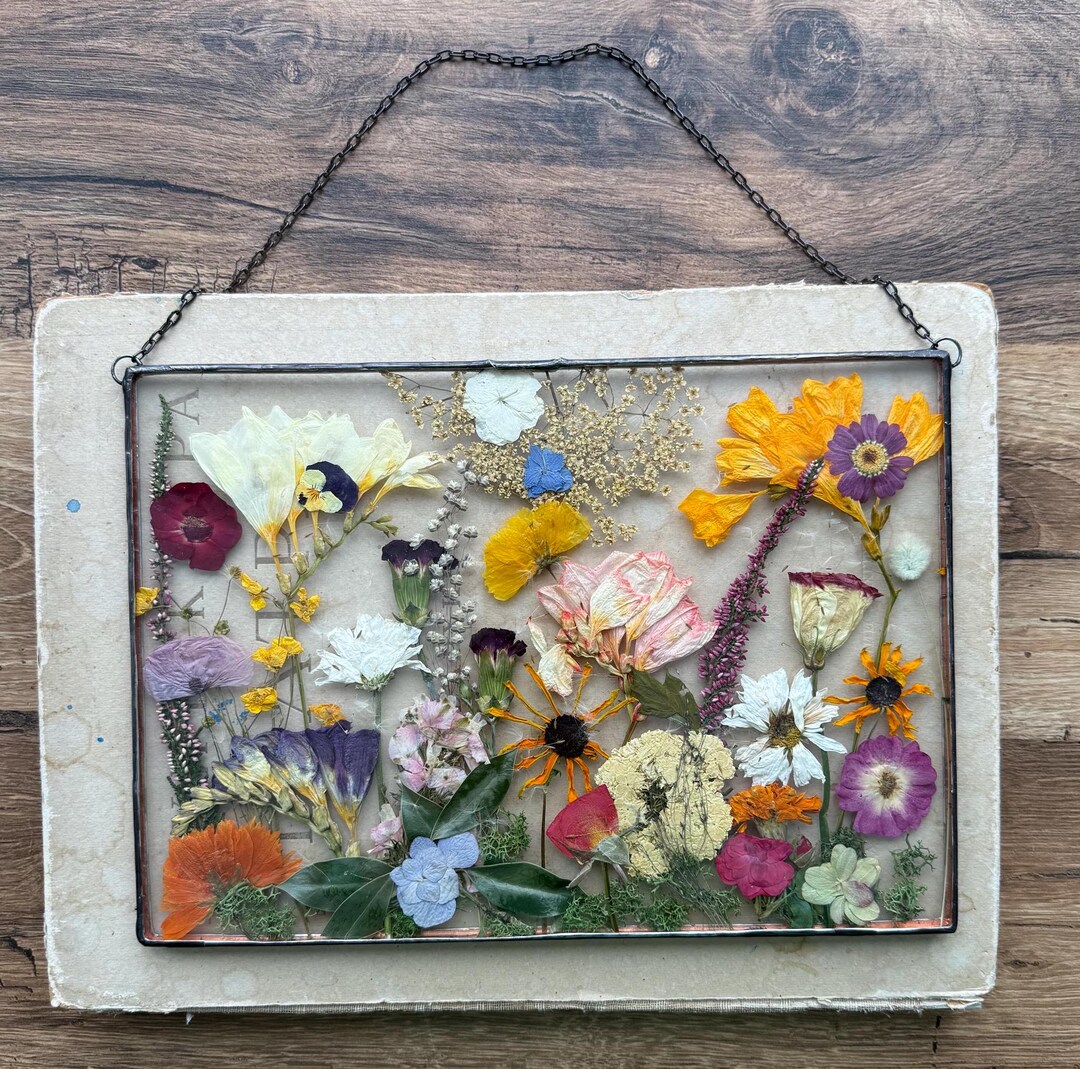 New Baby Birth Flower Frame – Custom A4 Family Floral Art ...